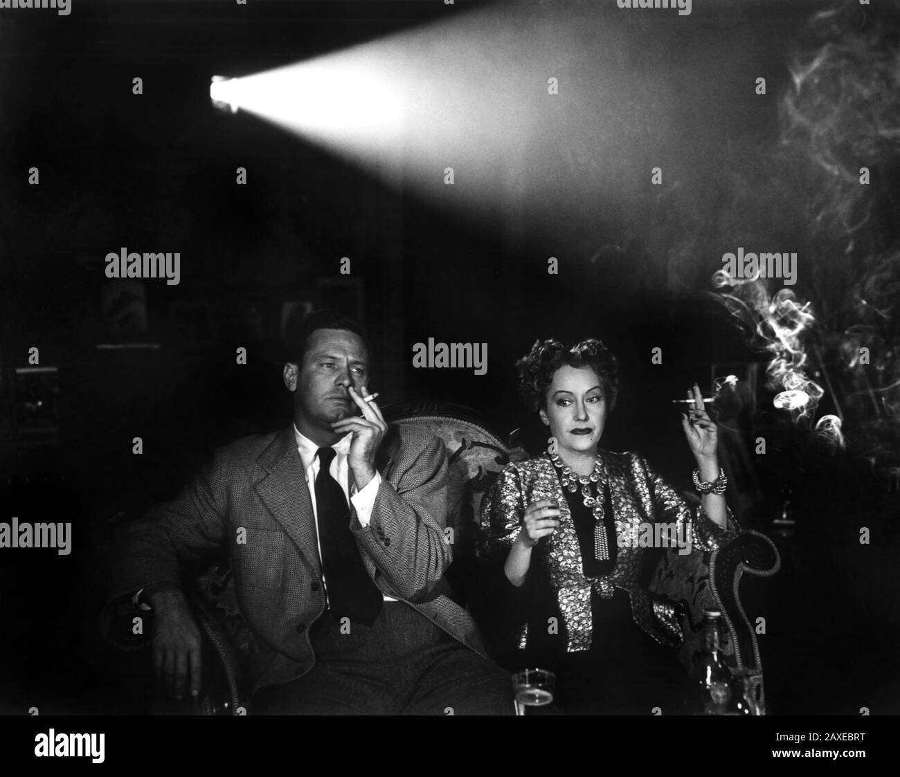 William holden and gloria swanson Black and White Stock Photos & Images ...