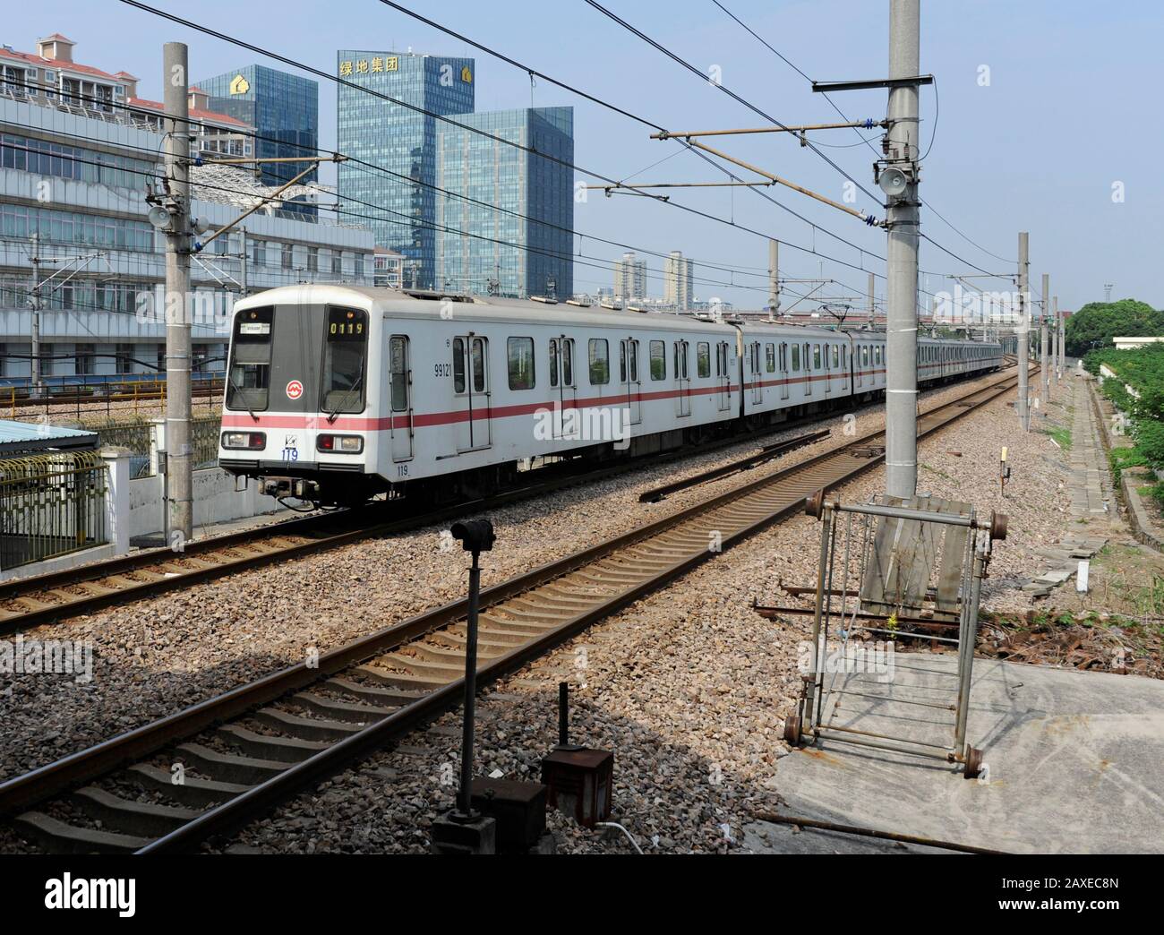 Shanghai metro line 1 Stock Photo - Alamy
