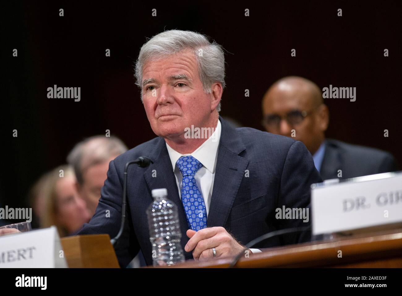 Washington DC, USA. 11th Feb 2020. Mark Emmert, President of the ...