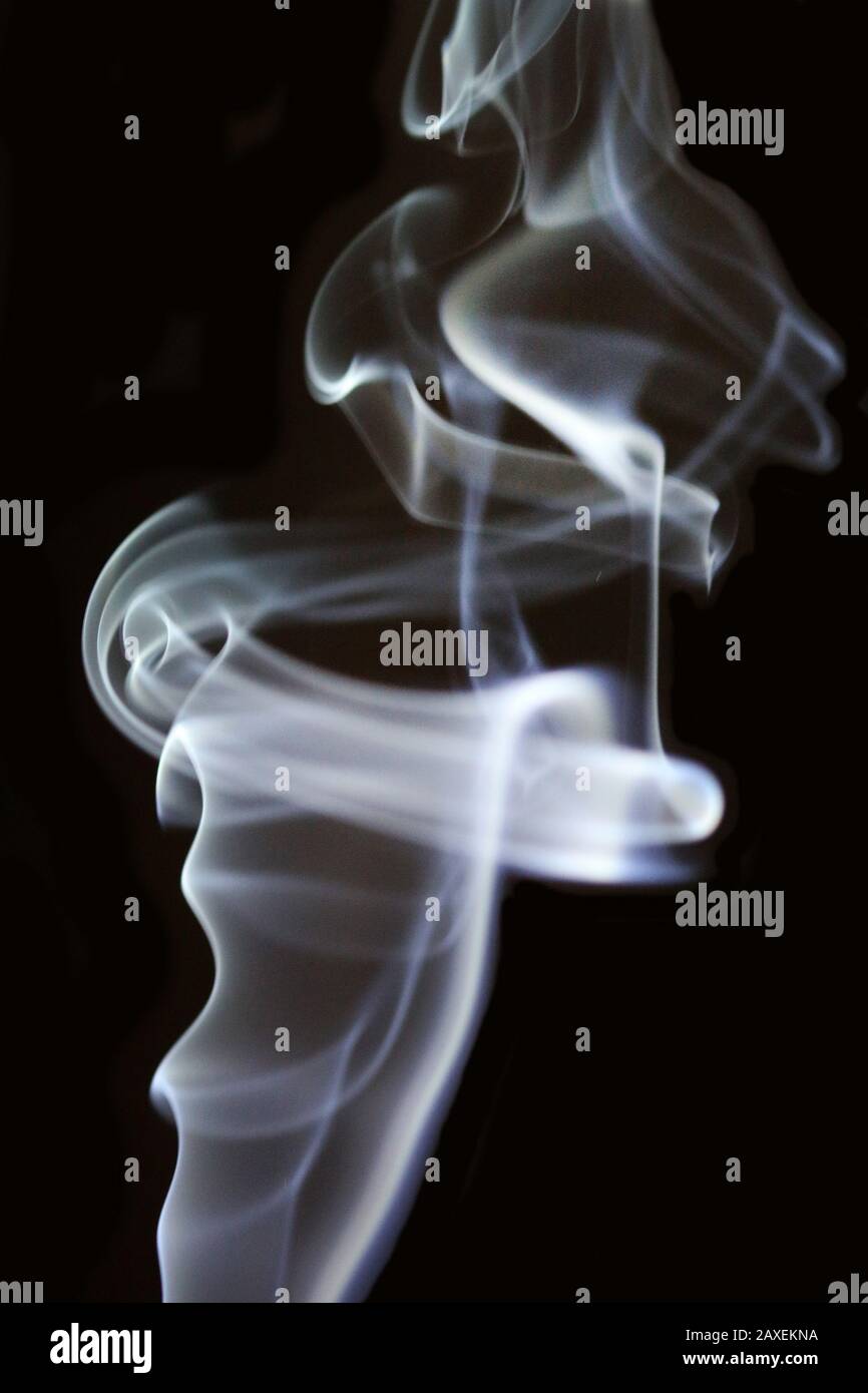 Weird overlapping shapes in smoke hi-res stock photography and images ...