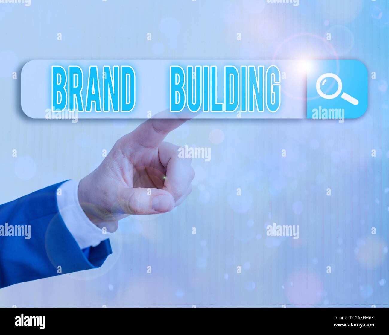 Writing note showing Brand Building. Business concept for activities ...