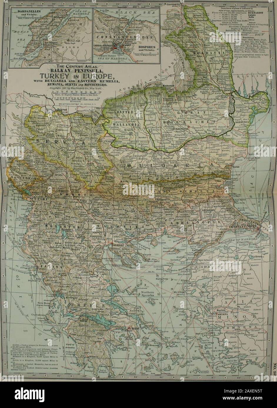 Rumelia map hi-res stock photography and images - Alamy