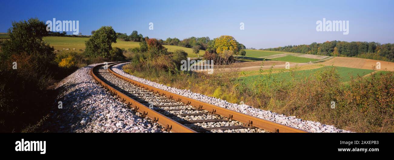 Railroad Tracks Horizontal