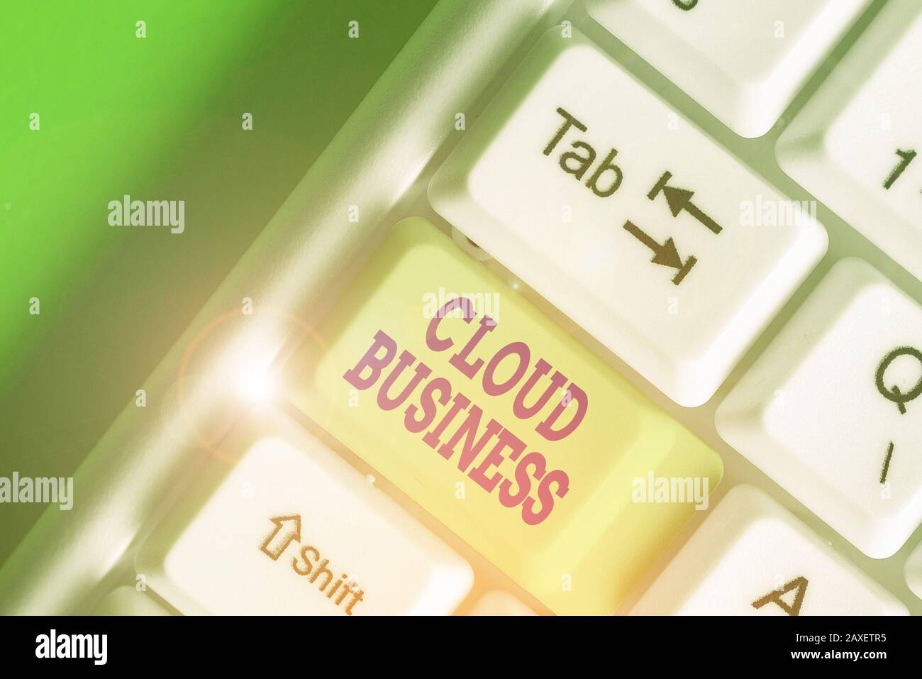 Conceptual hand writing showing Cloud Business. Concept meaning ...