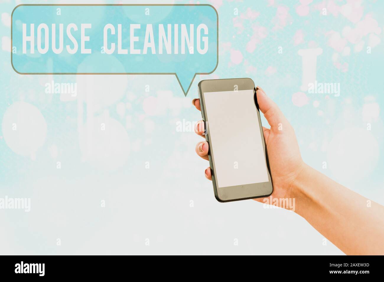 Handwriting text House Cleaning. Conceptual photo the action or process ...