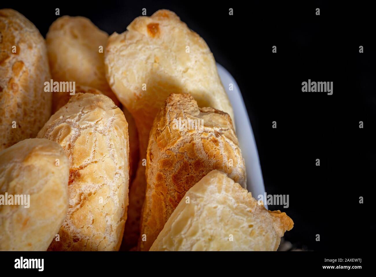 Brazilian homemade cheese bread, AKA 'chipa' in a bowl Stock Photo - Alamy