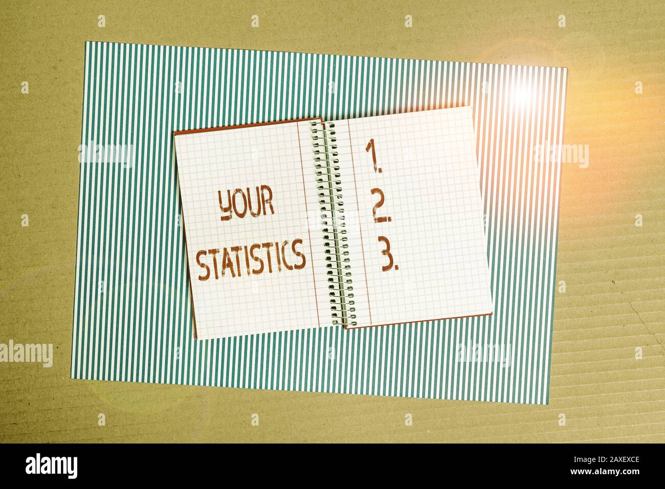 Conceptual hand writing showing Your Statistics. Concept meaning ...