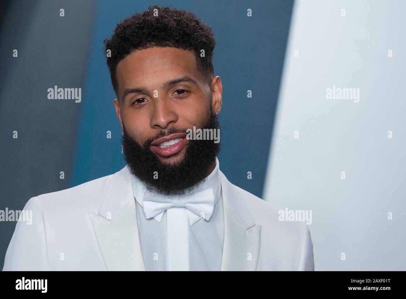 Odell Beckham Jr. attends the Vanity Fair Oscar Party at Wallis ...