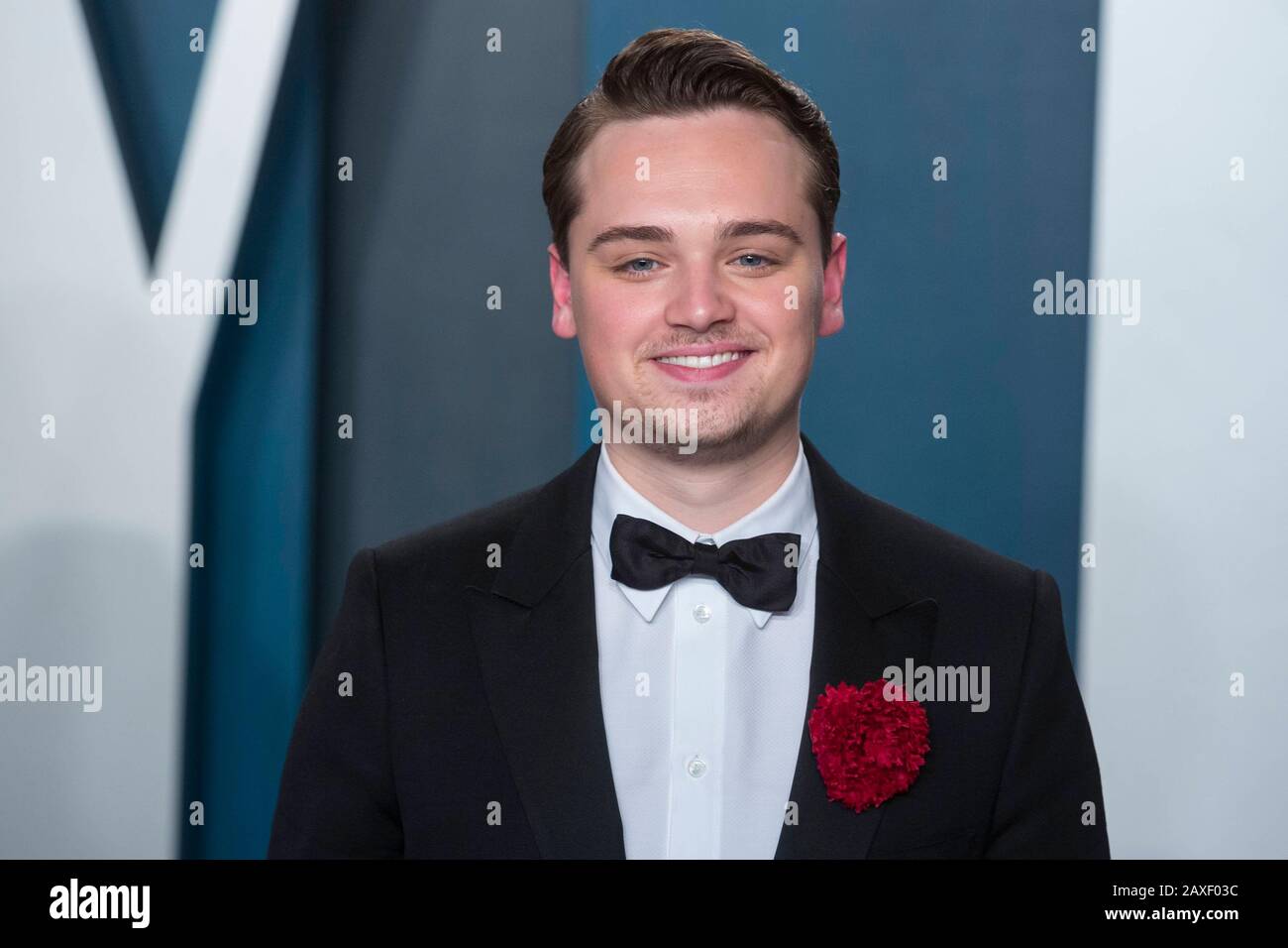 Dean-Charles Chapman attends the Vanity Fair Oscar Party at Wallis ...