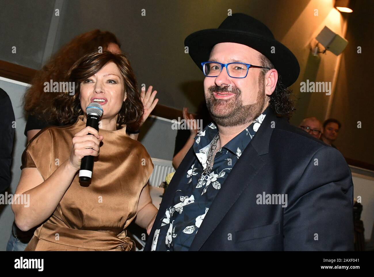 Bleicherode, Germany. 11th Feb, 2020. The actors Marion Mitterhammer ...