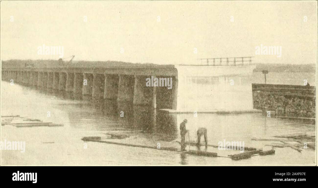 Engineering and Contracting . Fig. 7. View Taken During Construction of ...