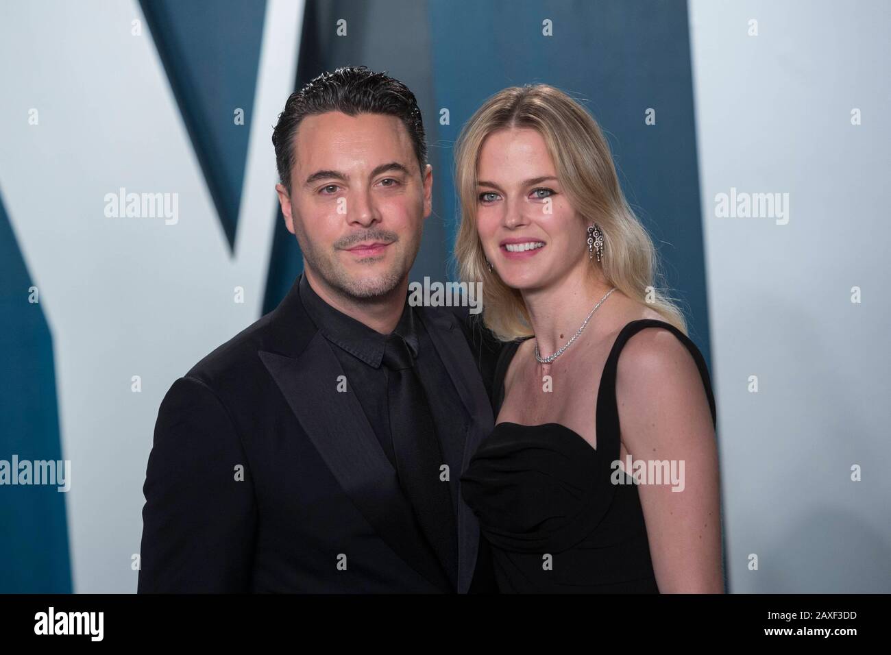 Jack Huston and Lady Margot Cholmondelay attend the Vanity Fair Oscar ...