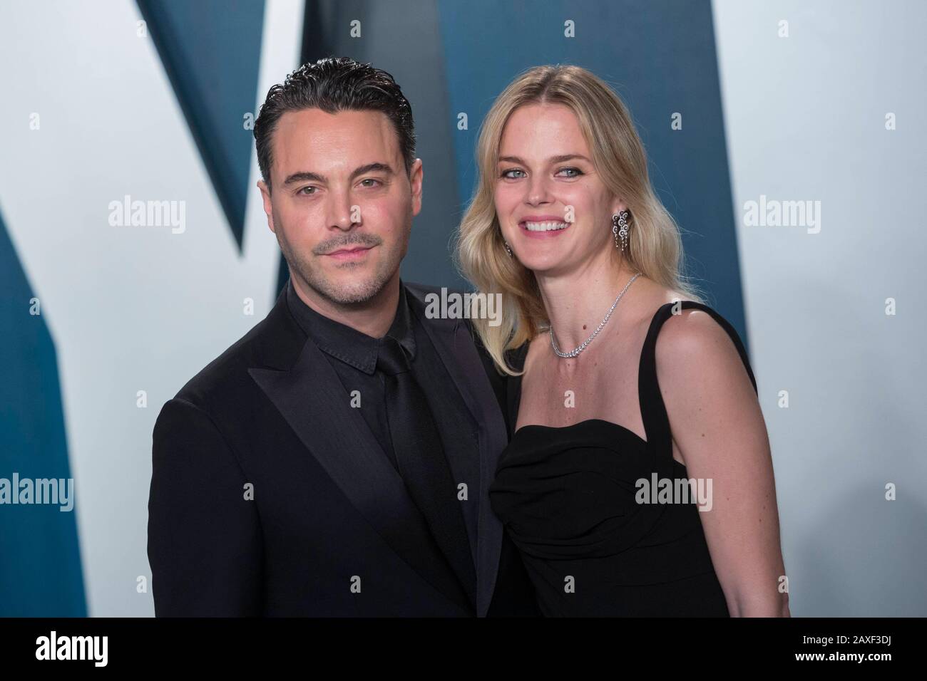 Jack Huston and Lady Margot Cholmondelay attend the Vanity Fair Oscar ...