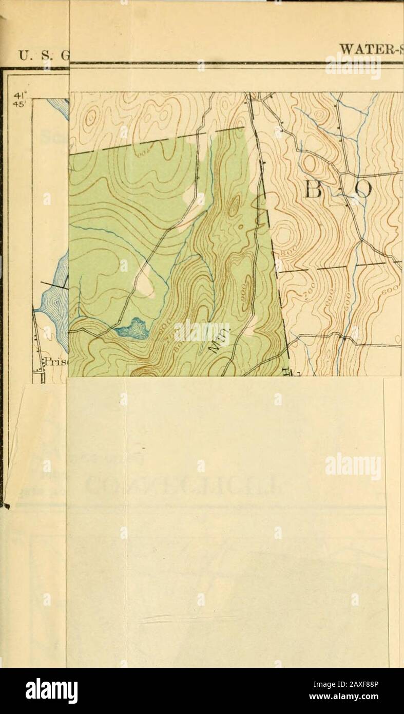 Suffield map hi-res stock photography and images - Alamy