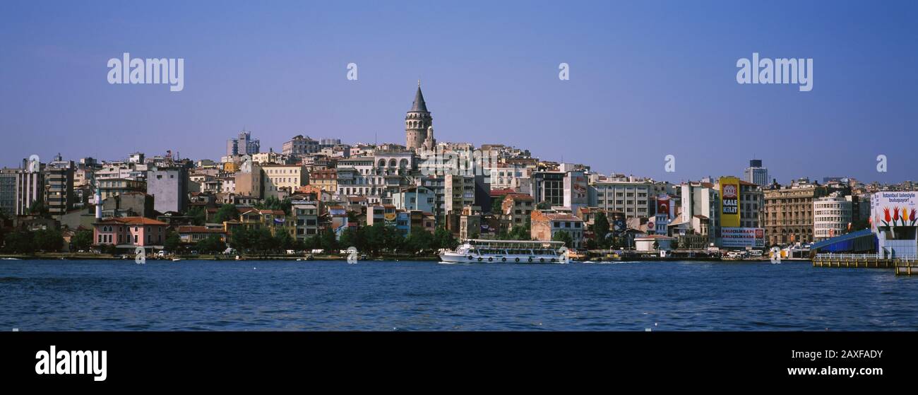Buildings at the waterfront, Istanbul, Turkey Stock Photo - Alamy