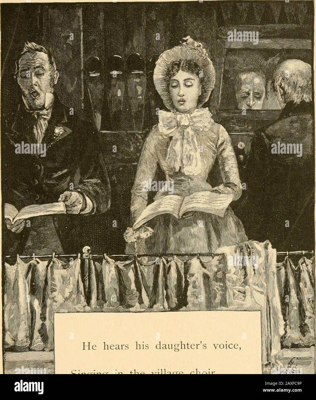 The village blacksmith Stock Photo - Alamy