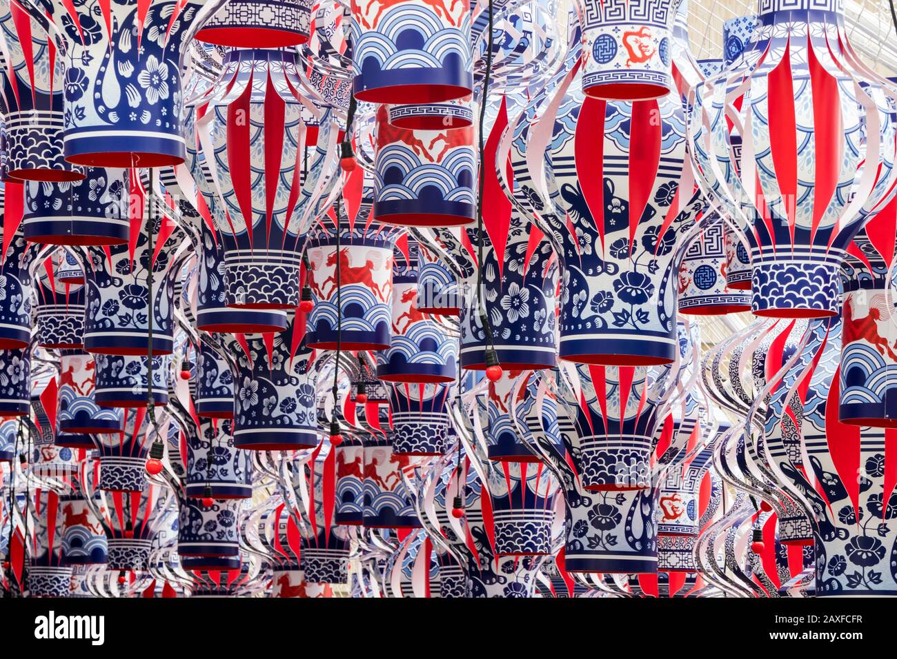 Blue chinese new year hi-res stock photography and images - Alamy