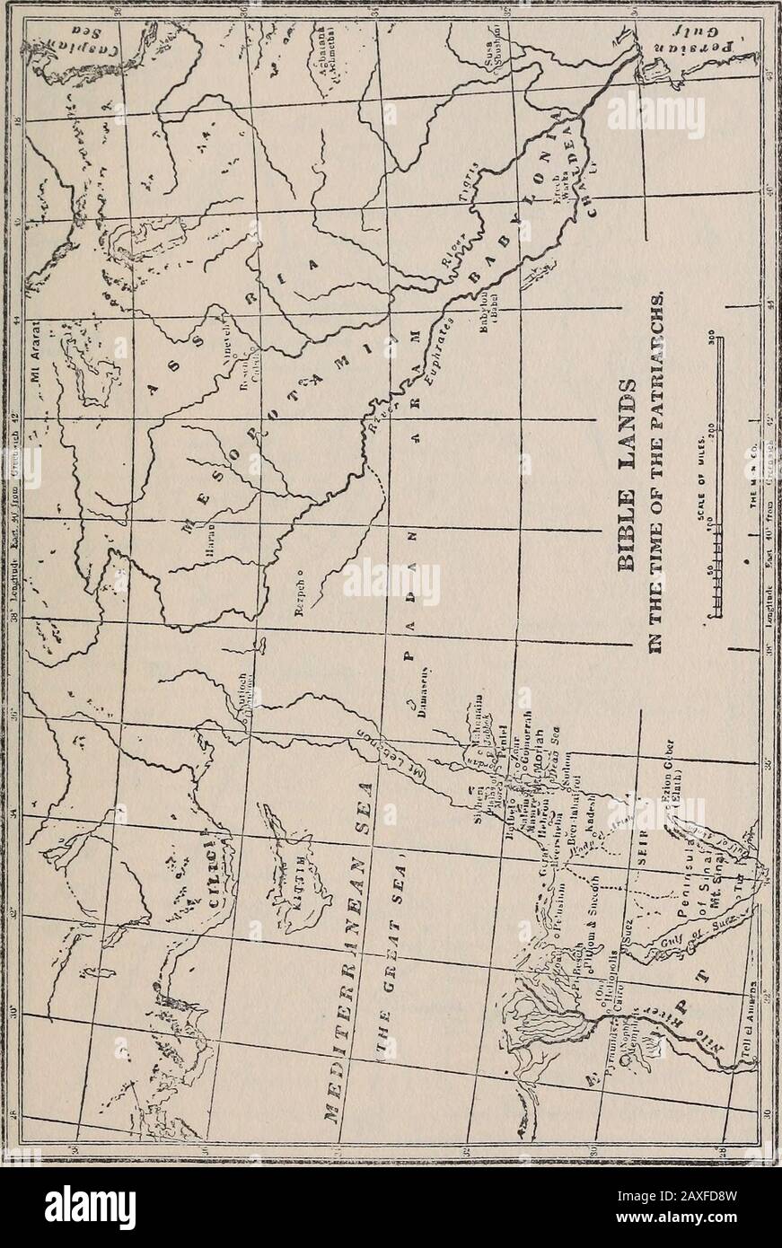 Analytical outlines of the Old Testament Stock Photo - Alamy