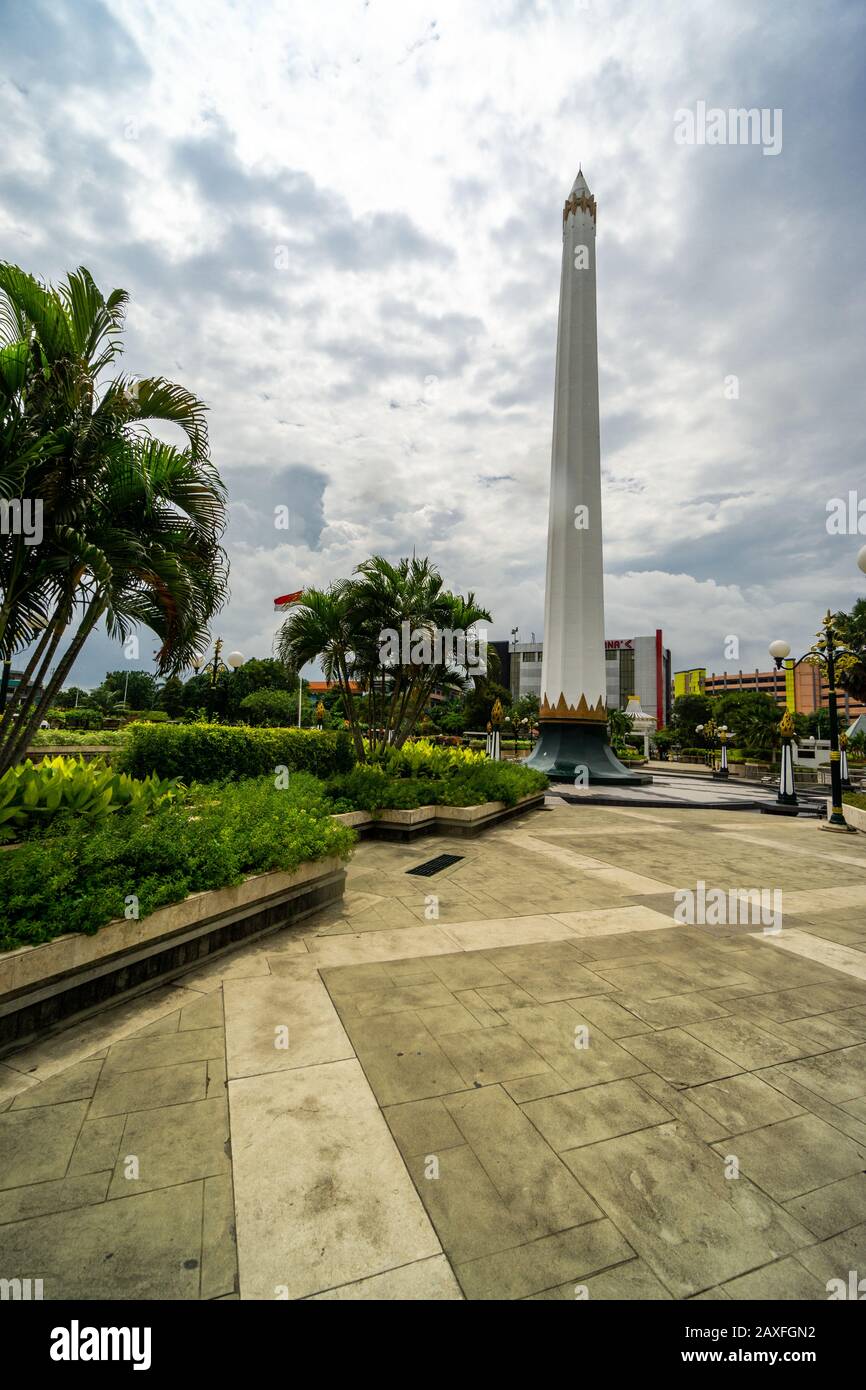 Heroes Monument and Museum in Surabaya, East Java, Indonesia Stock ...