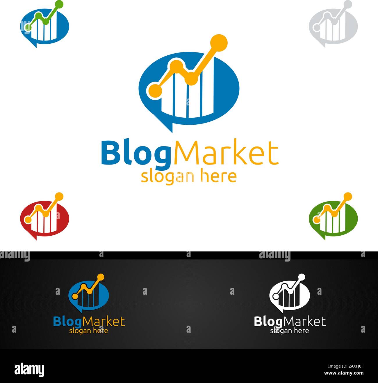 Blog marketing Stock Vector Images - Alamy