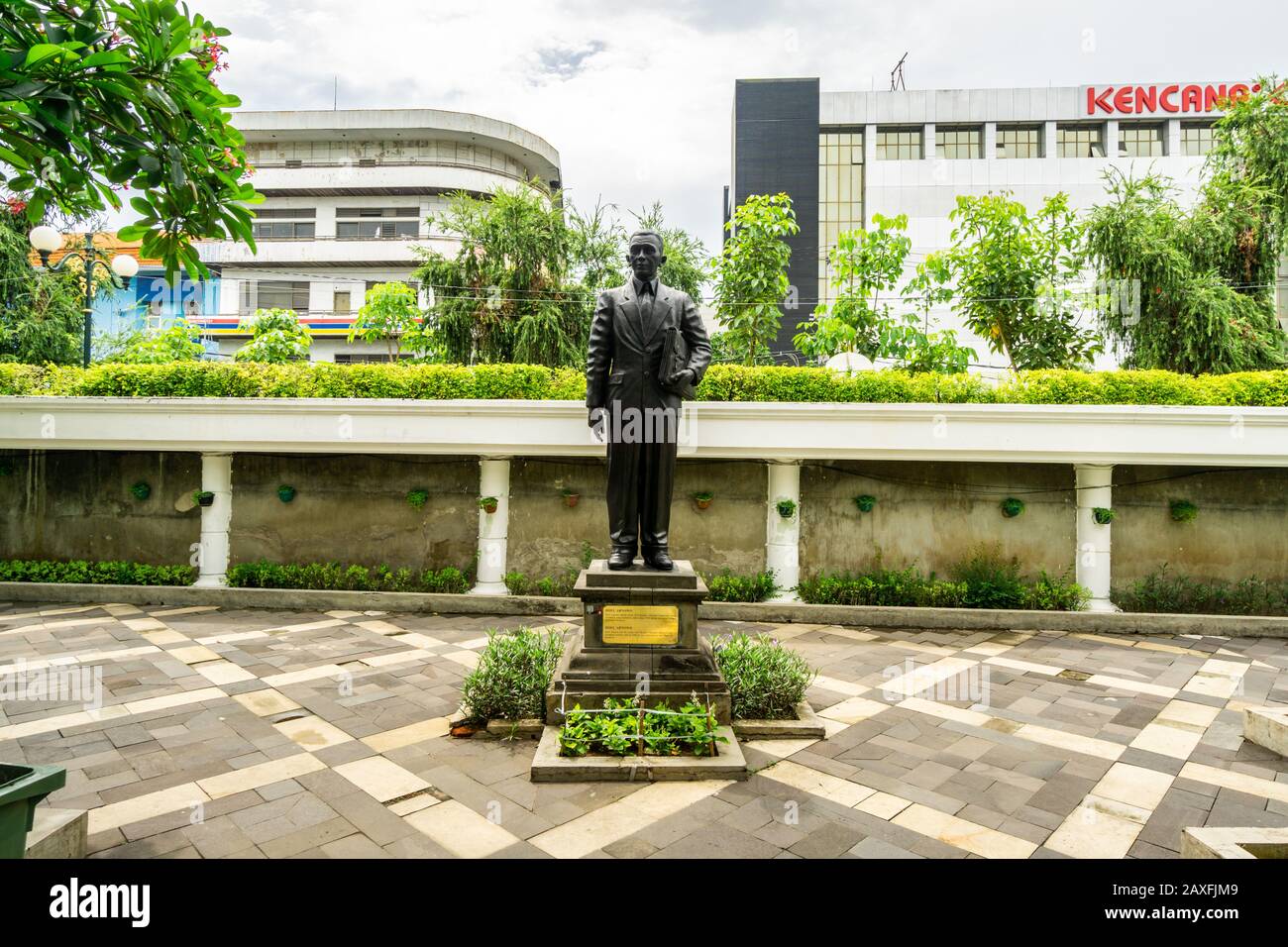 Heroes Monument and Museum in Surabaya, East Java, Indonesia Stock ...