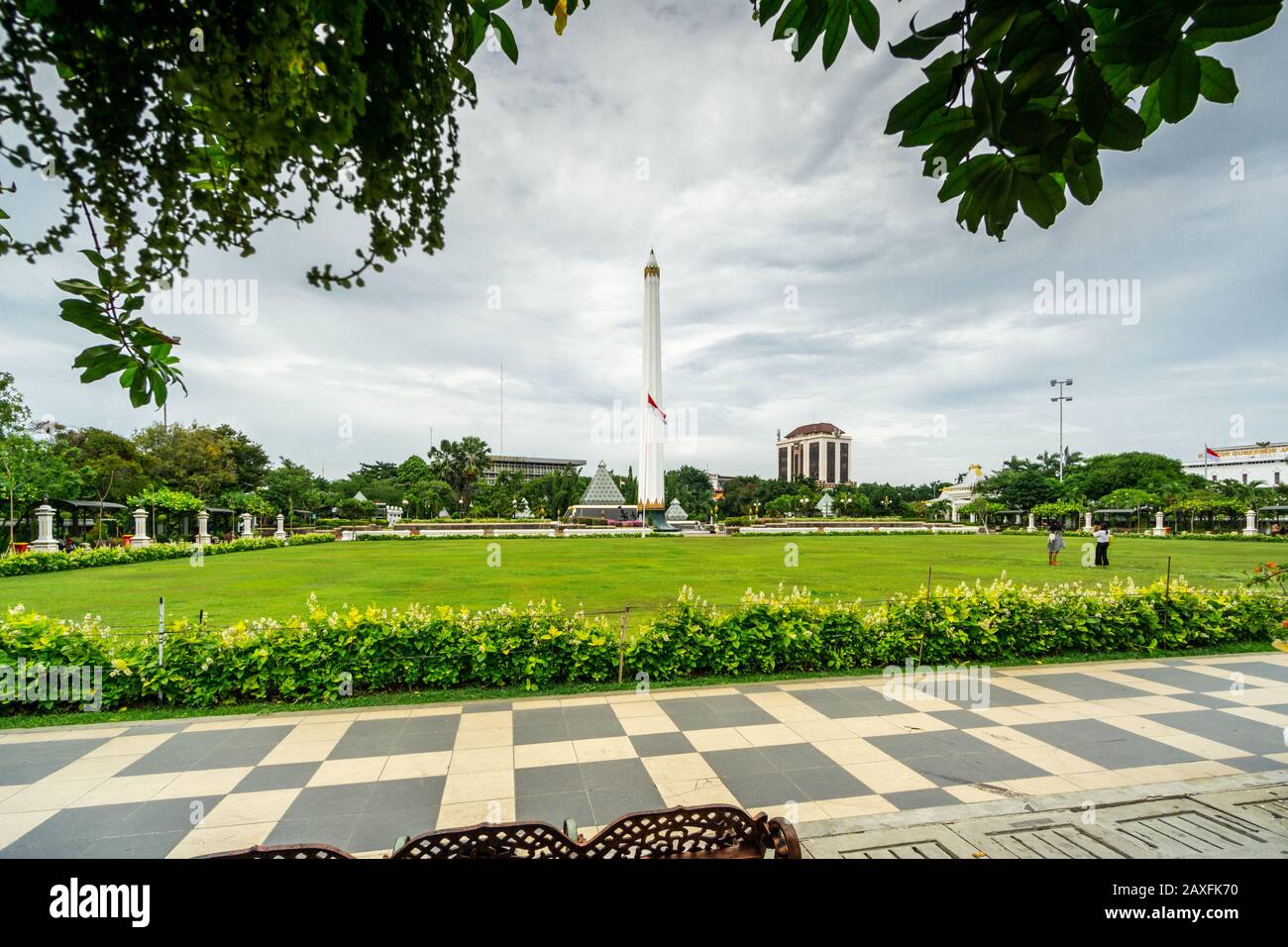 Heroes Monument and Museum in Surabaya, East Java, Indonesia Stock ...