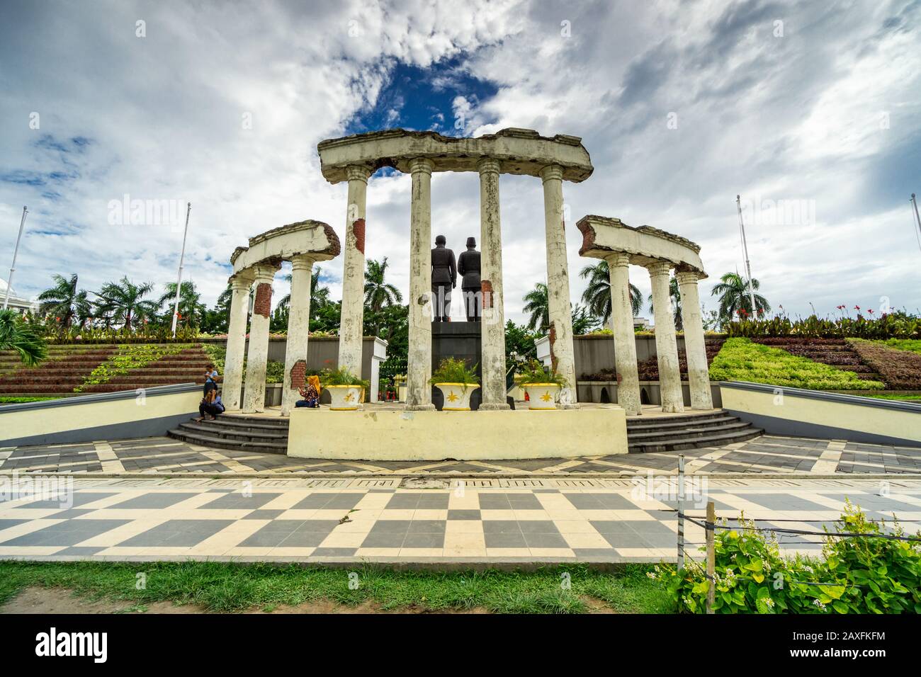 Heroes Monument and Museum in Surabaya, East Java, Indonesia Stock ...