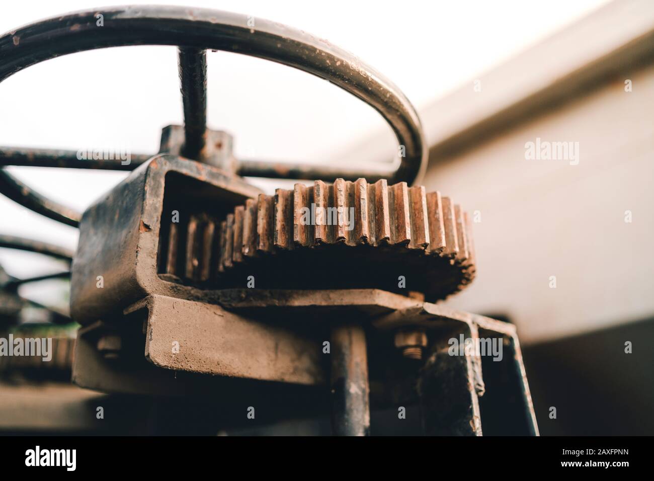 Rust a big gear Stock Photo - Alamy