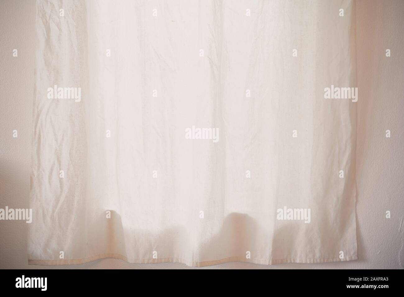 interior white curtain with window vintage style Stock Photo - Alamy