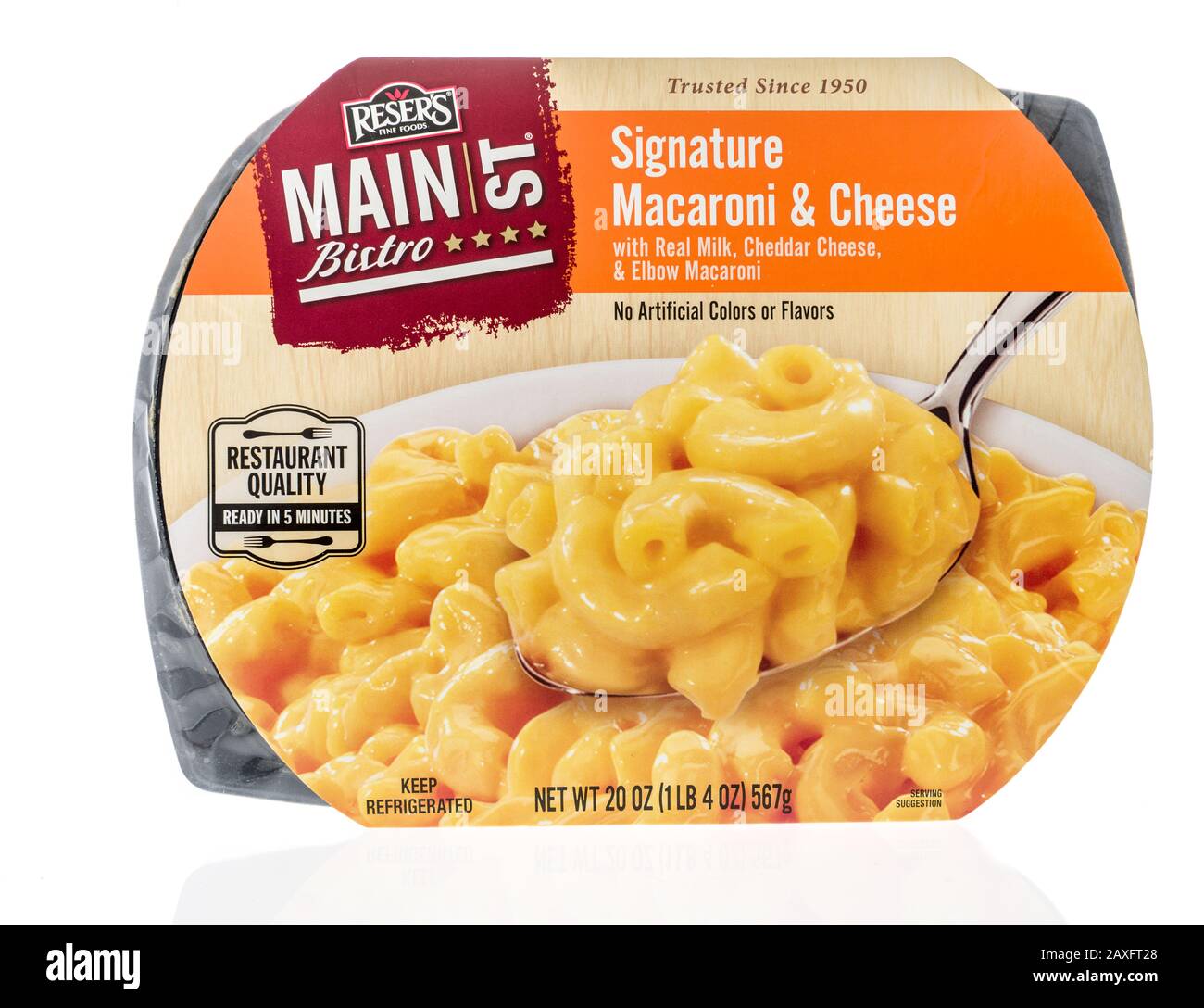 Food Label For Mac And Cheese