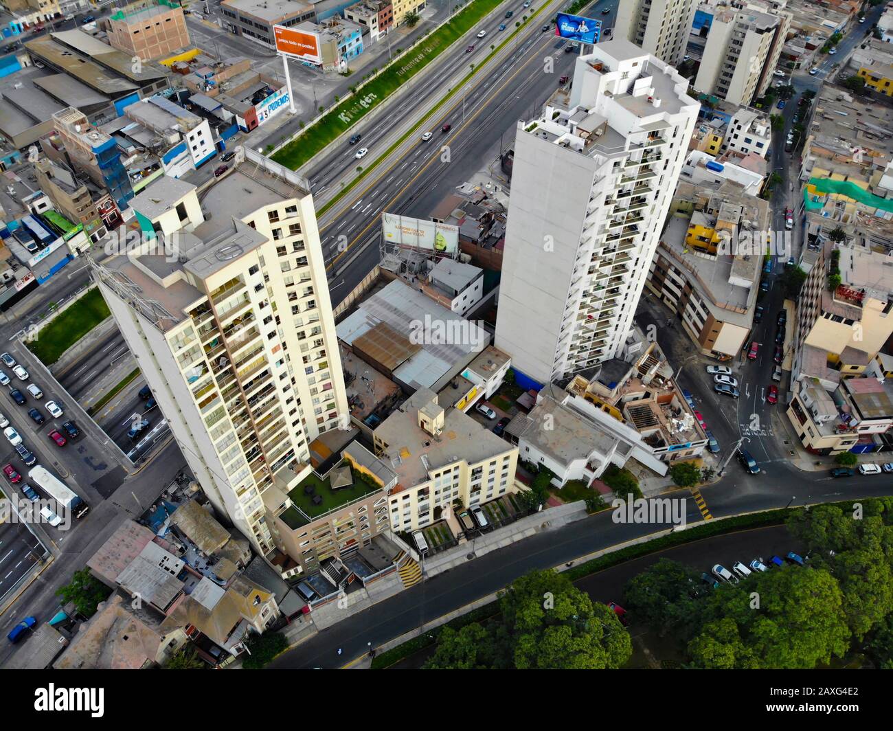 Beautiful streets lima hi-res stock photography and images - Alamy
