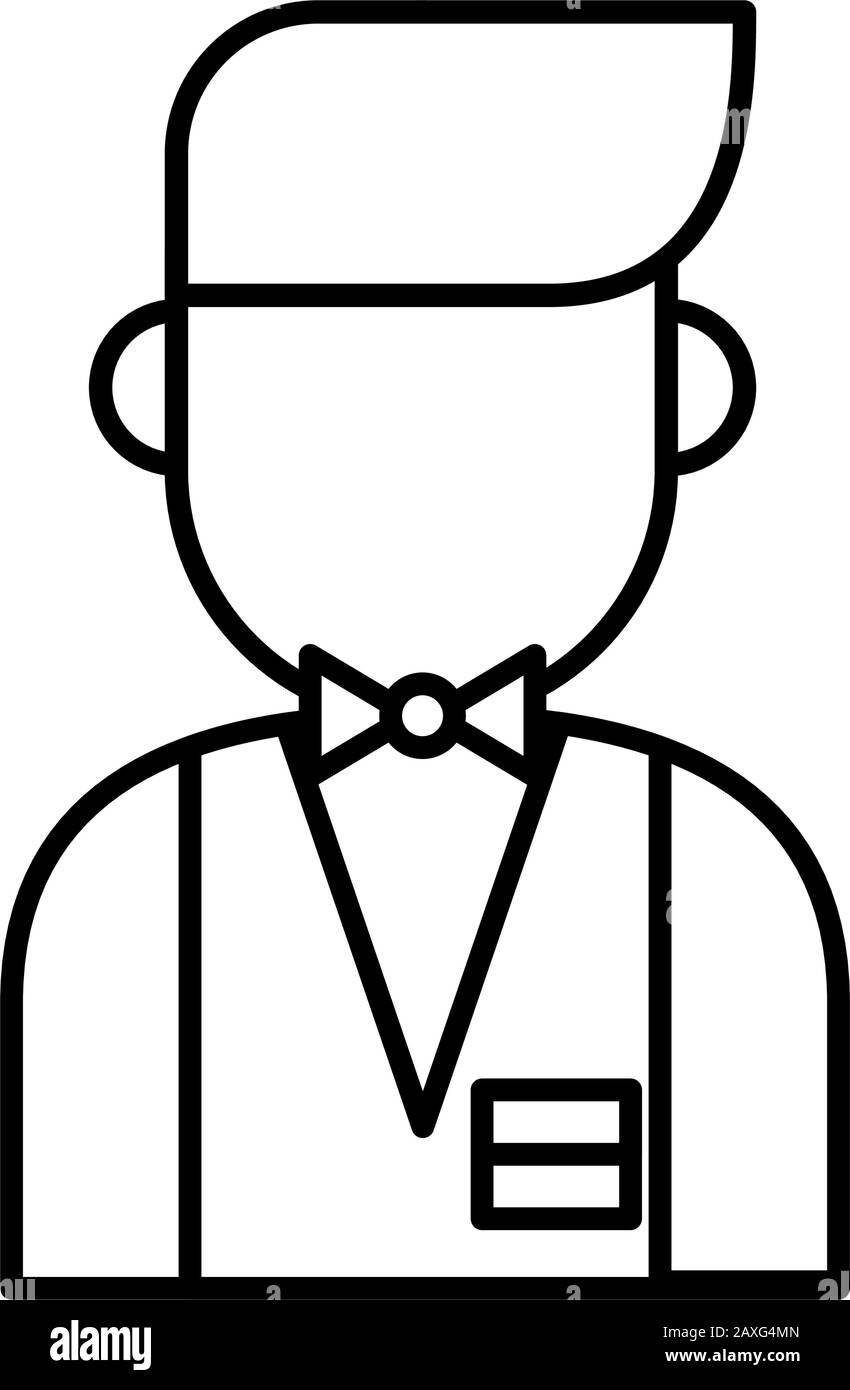 Professional restaurant host hi-res stock photography and images - Alamy