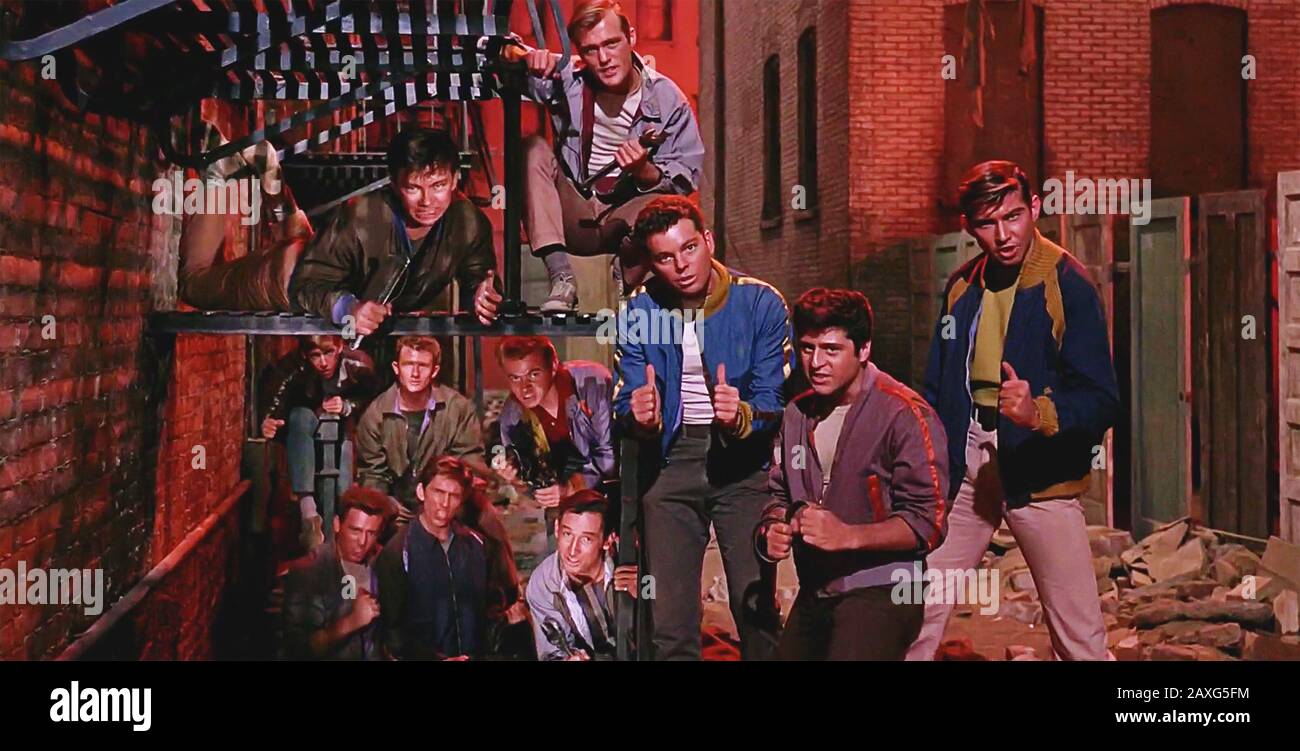 USA. Russ Tamblyn , David Winters, Tony Mordente and Tucker Smith in a ...