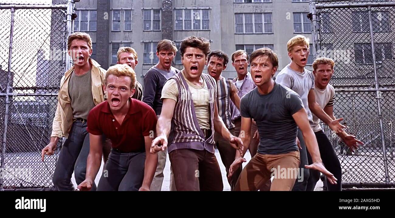 USA. David Winters, Tony Mordente and Tucker Smith in a scene from the ...
