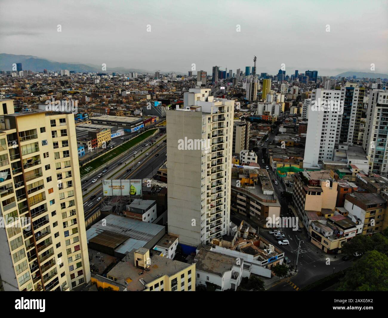 Lima city peru aerial hi-res stock photography and images - Alamy