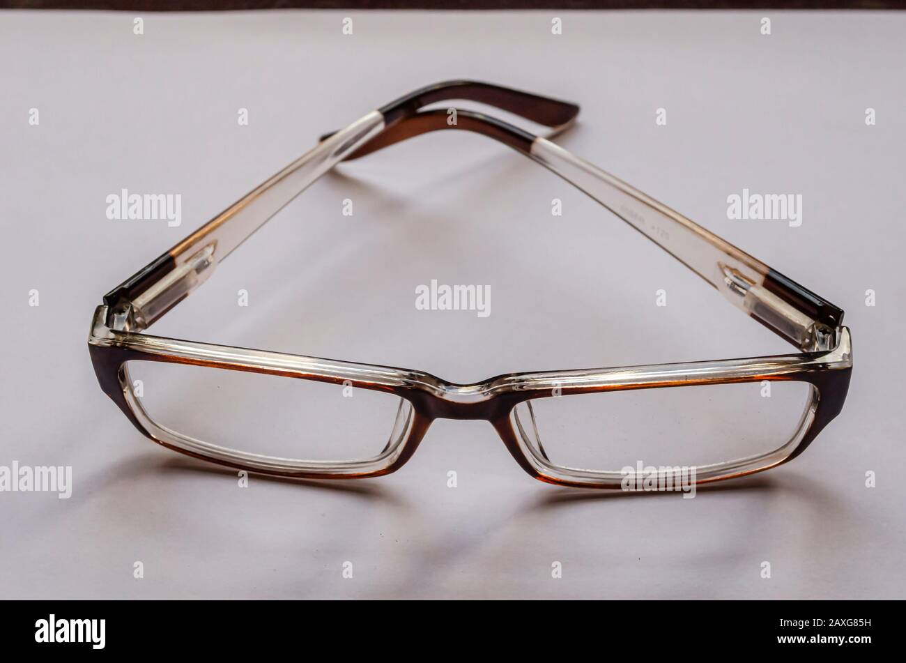 Small Frame Eyeglasses Stock Photo - Alamy