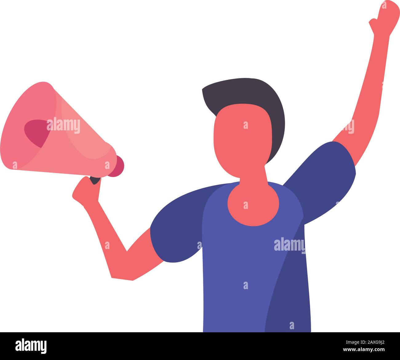 Nationalism protest Stock Vector Images - Alamy