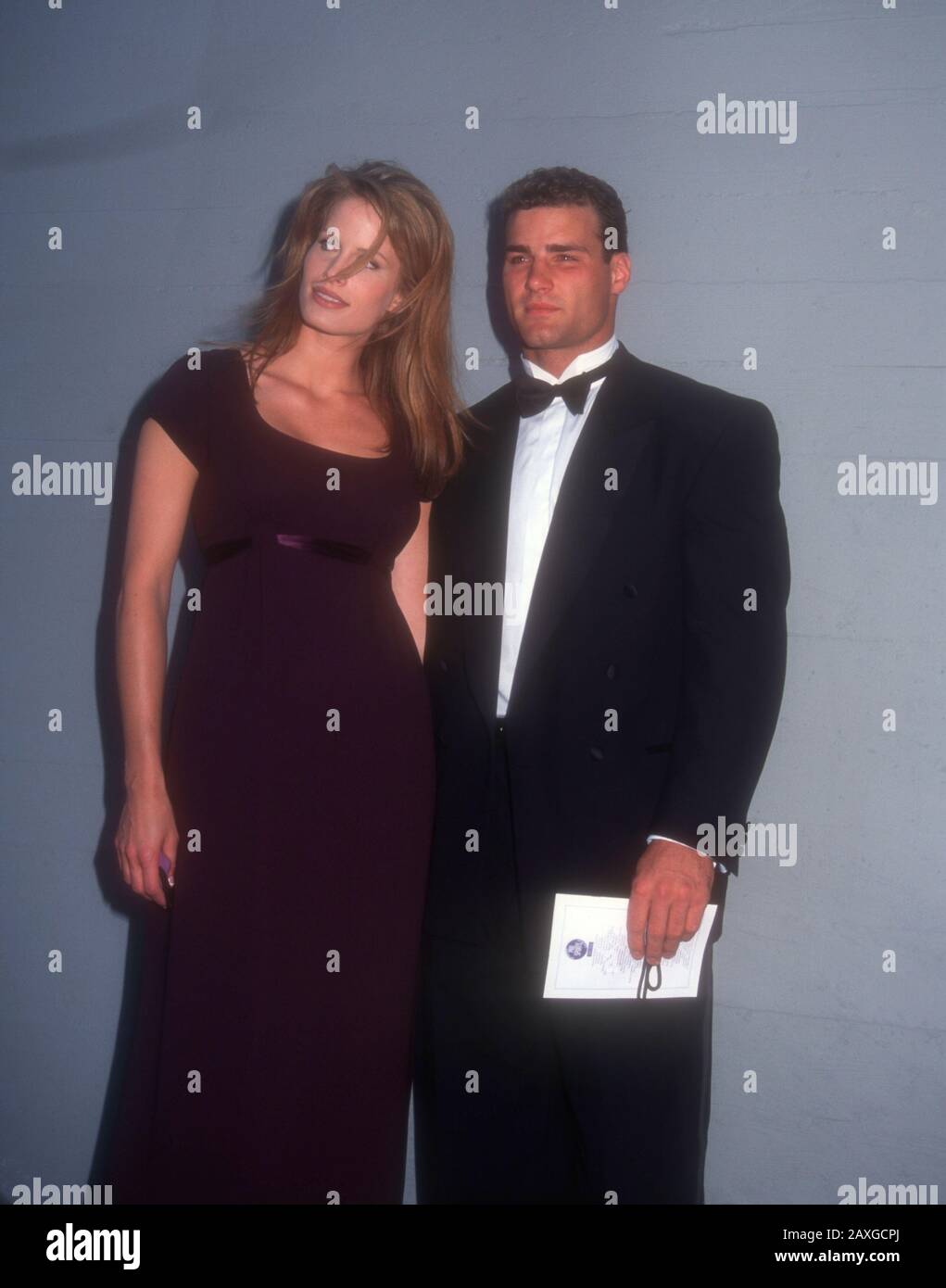Los Angeles, California, USA 8th July 1995 Actress Monika Schnarre and ...
