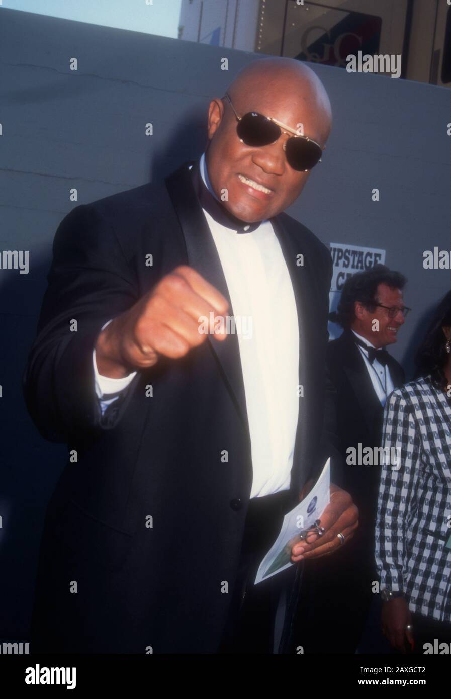 Los Angeles, California, USA 8th July 1995 Boxer George Foreman attends ...