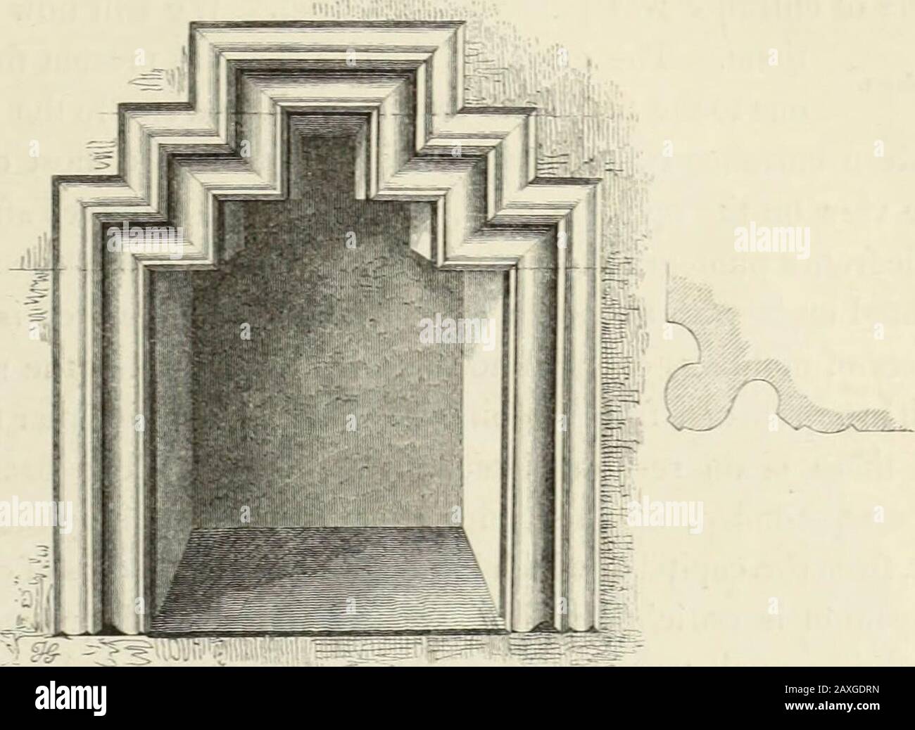 Corbelled arch hi-res stock photography and images - Alamy