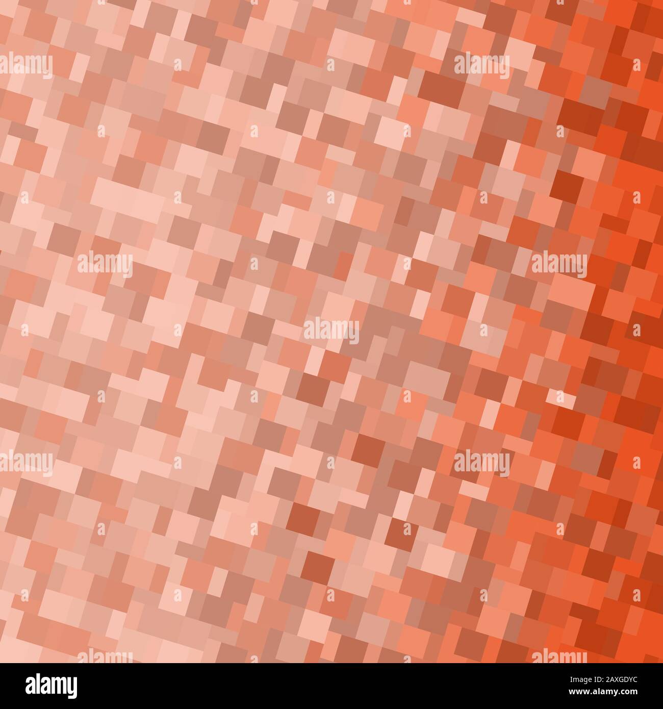 Background with square pixel texture. Vector illustration. Gradient ...