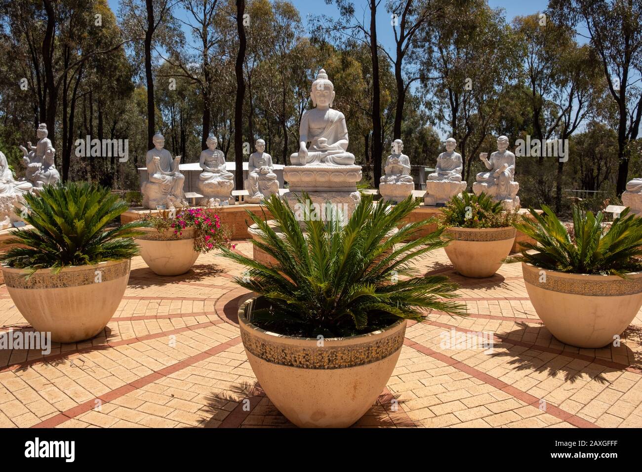 The great stupa of universal compassion bendigo hi-res stock ...
