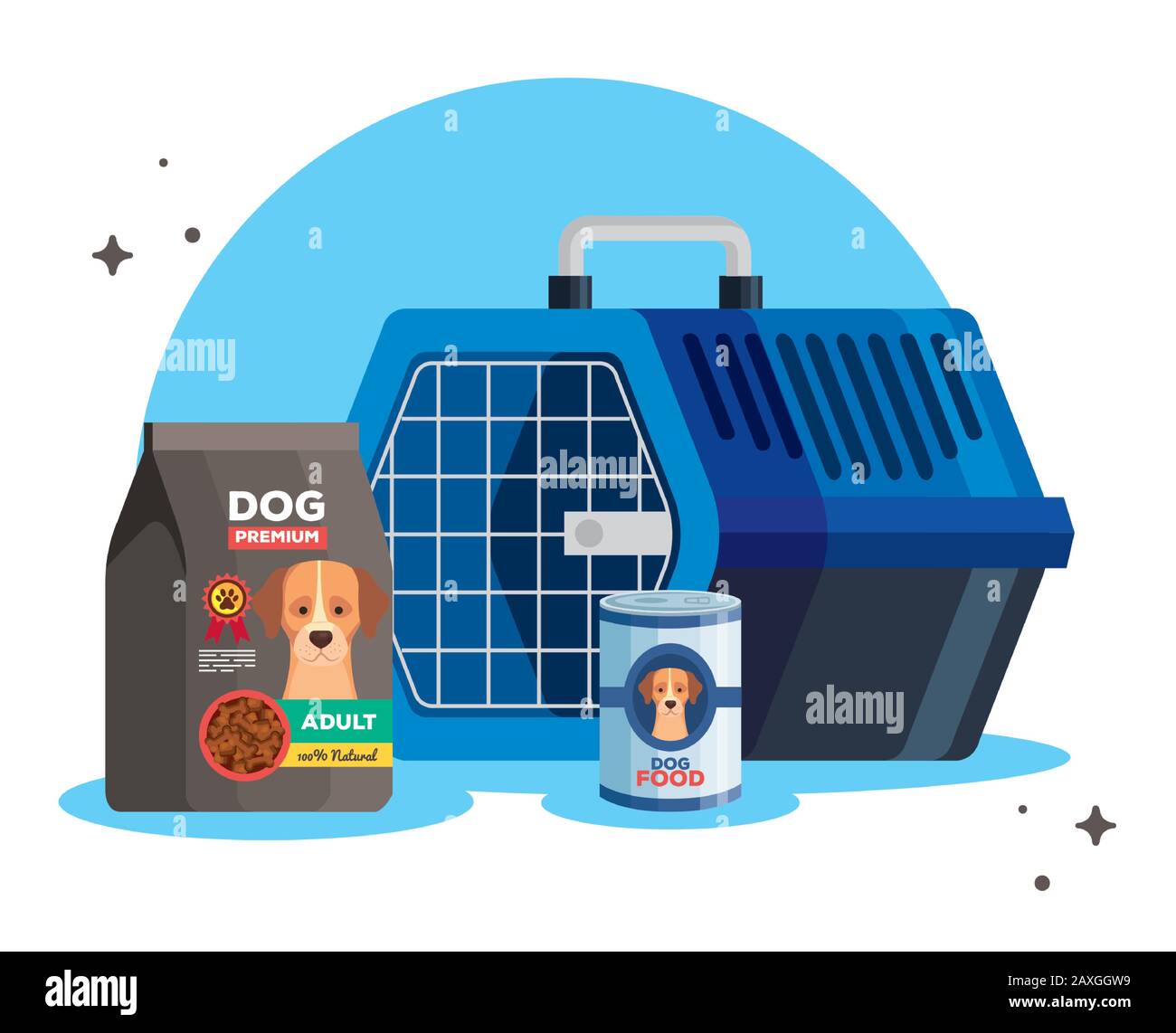 Animal transport box Stock Vector Images - Alamy