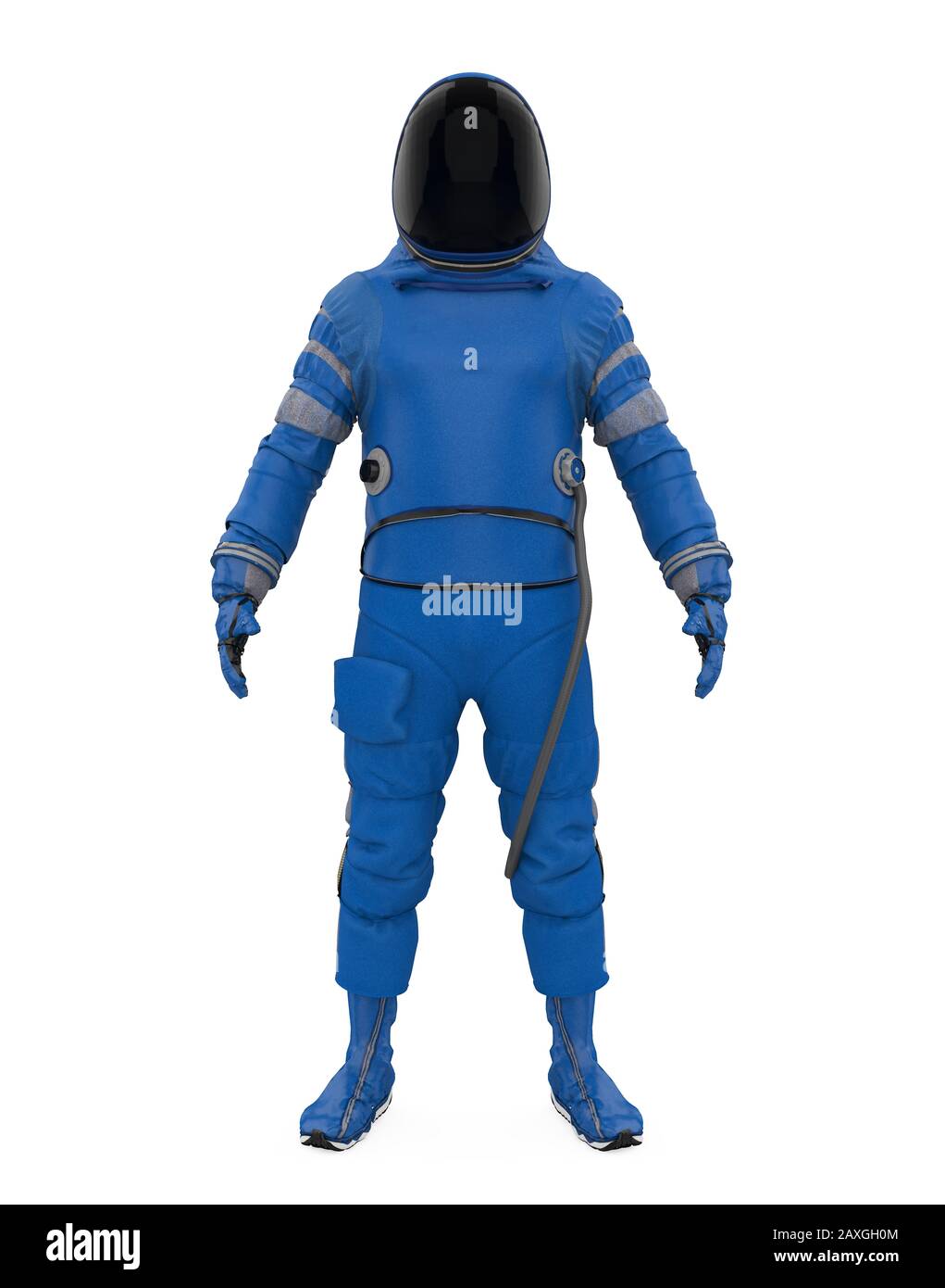 Blue Astronaut Isolated Stock Photo - Alamy