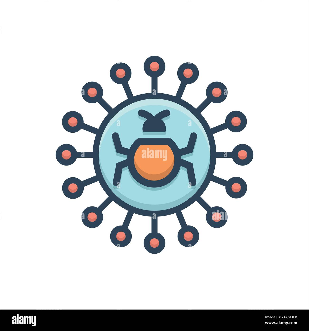 Illustration for Antivirus Stock Vector Image & Art - Alamy