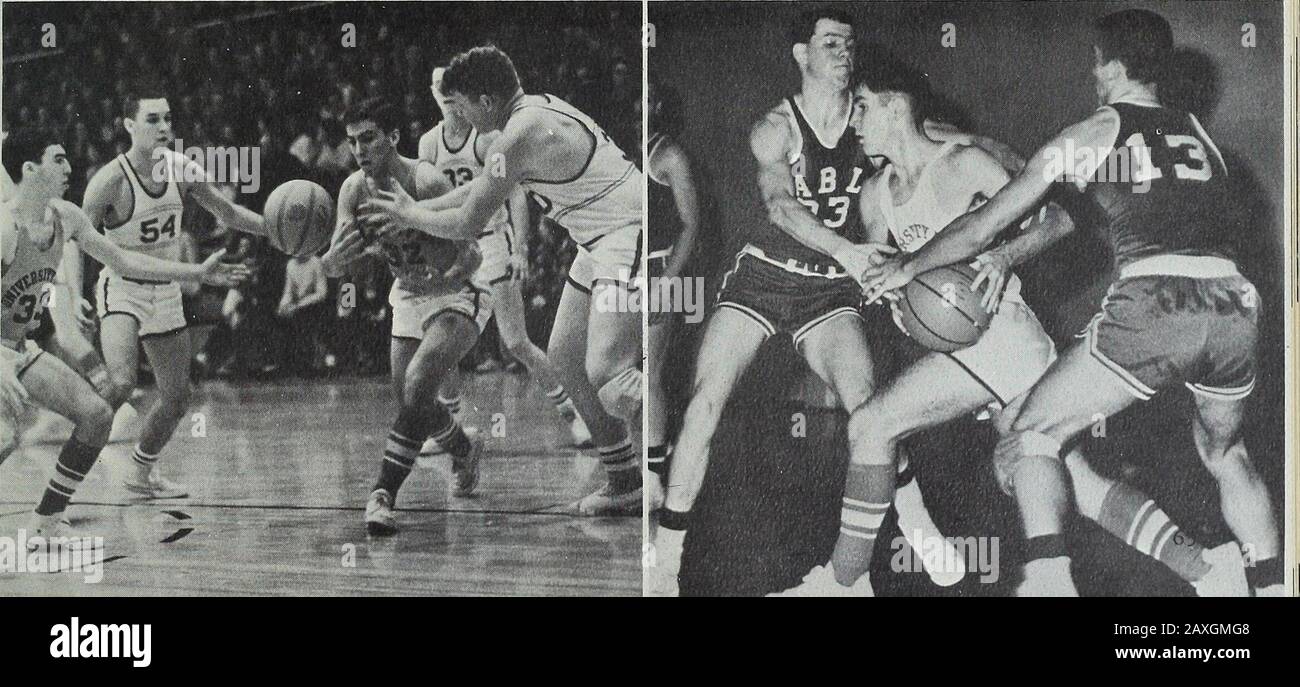 U and I . Wayne Rose and Rick Greenstein go for a loose ballin the ...