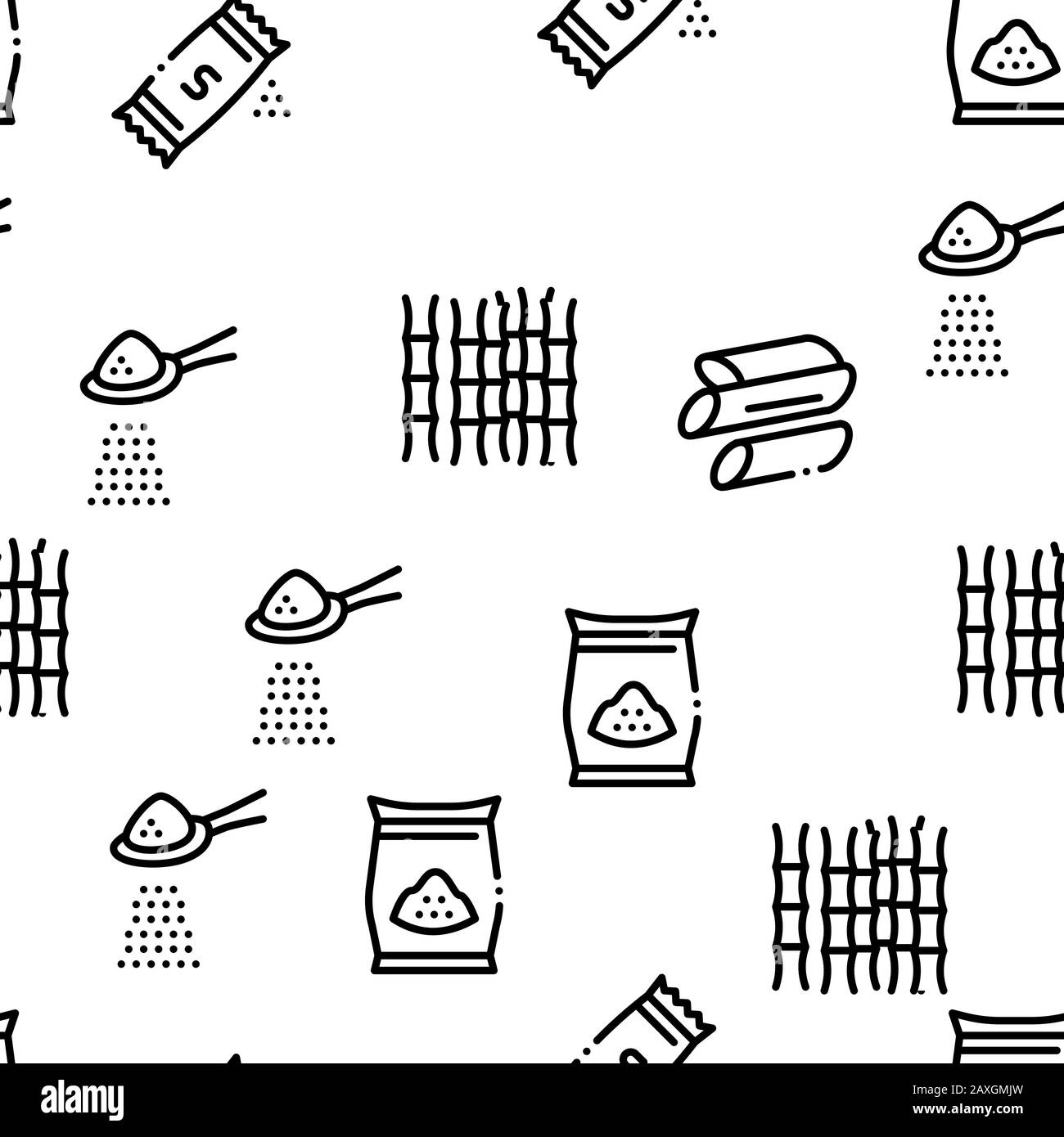 Sugar Cane Agriculture Seamless Pattern Vector Stock Vector Image & Art ...