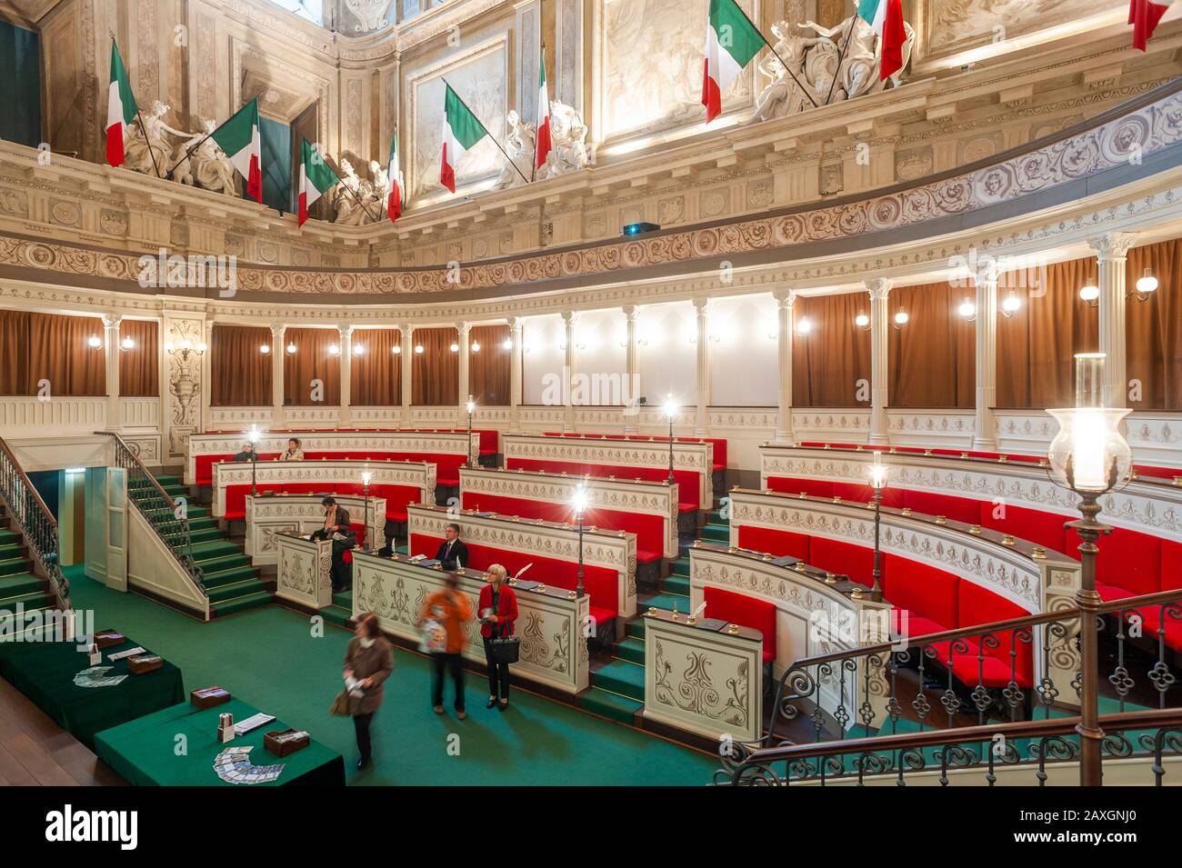 Members of the reconstruction hi-res stock photography and images - Alamy