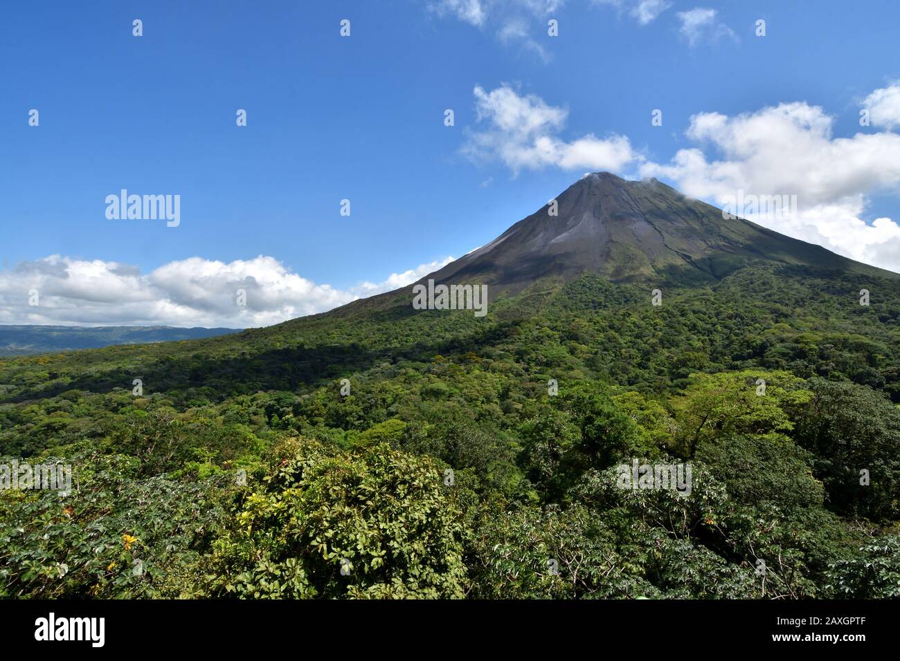 Arenal Volcano landscape Stock Photo - Alamy