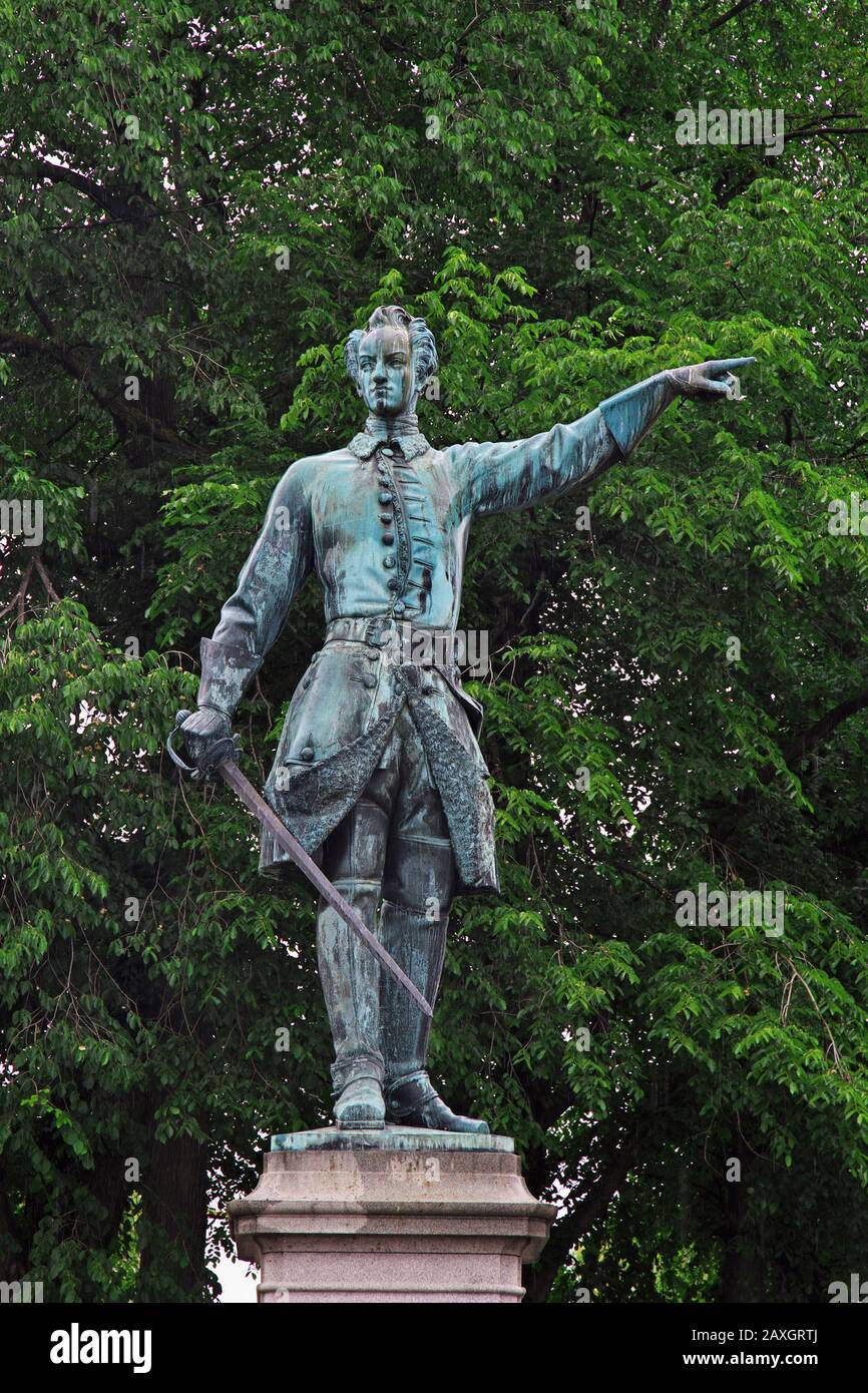 The monument in Stockholm, Sweden Stock Photo - Alamy